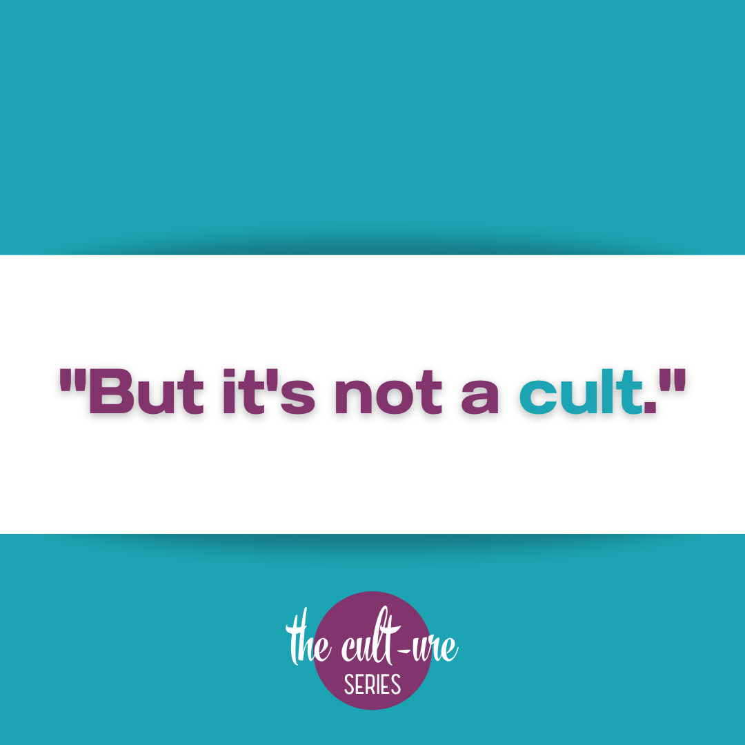 "But it's not a cult!" - The Deeper Pulse