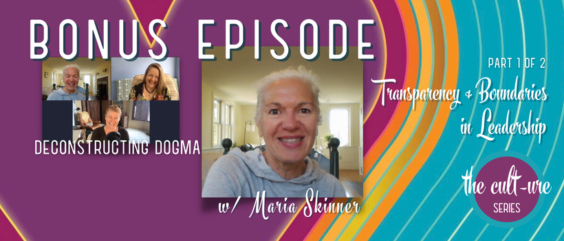 DD#15 - Transparency & TMI (Boundaries) w/ Maria Skinner - The Deeper Pulse